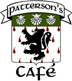 Lunch Menu – Patterson's Café